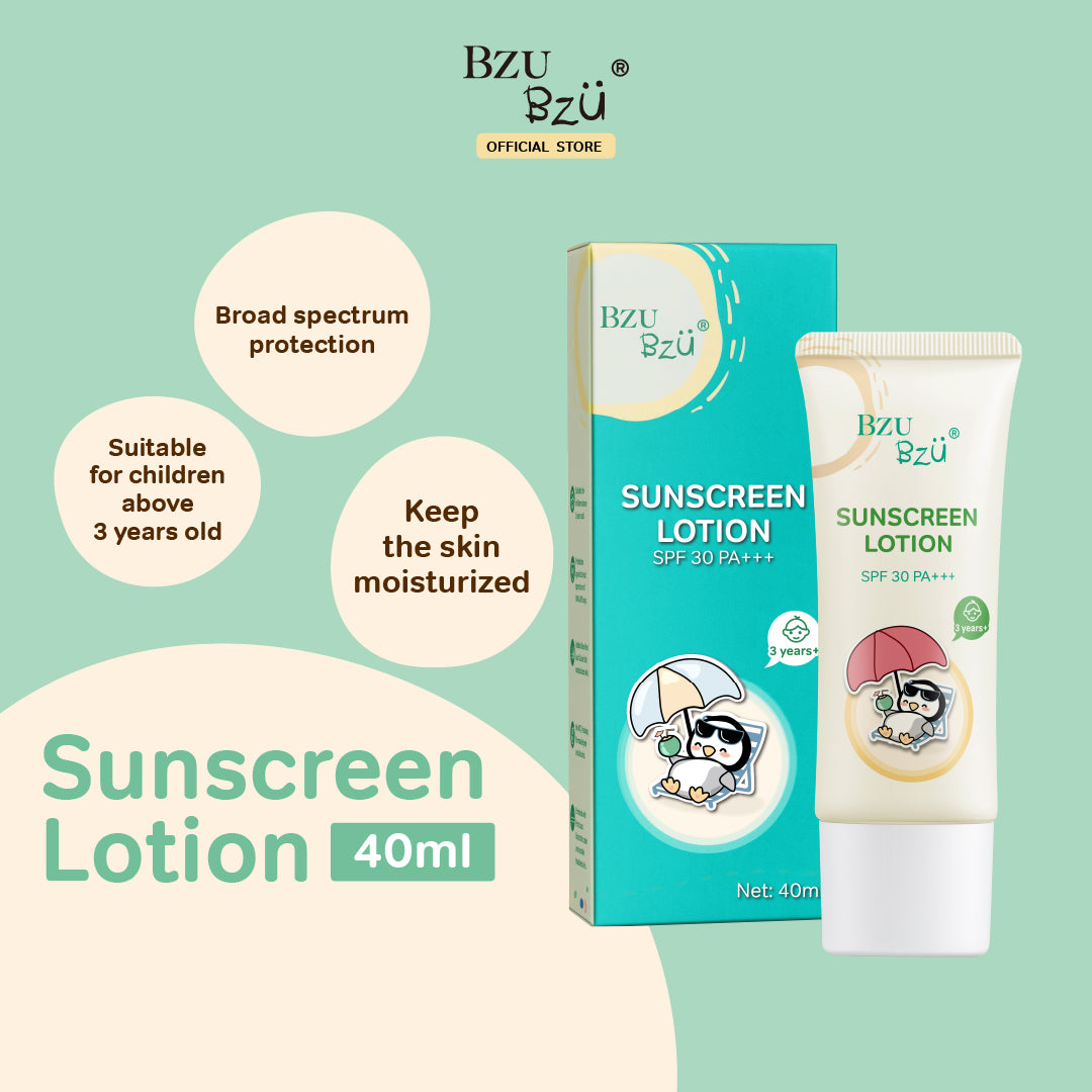 BZU BZU Sunscreen Lotion SPF 30 PA 40ml | Suitable for Kids – BZU BZU ...