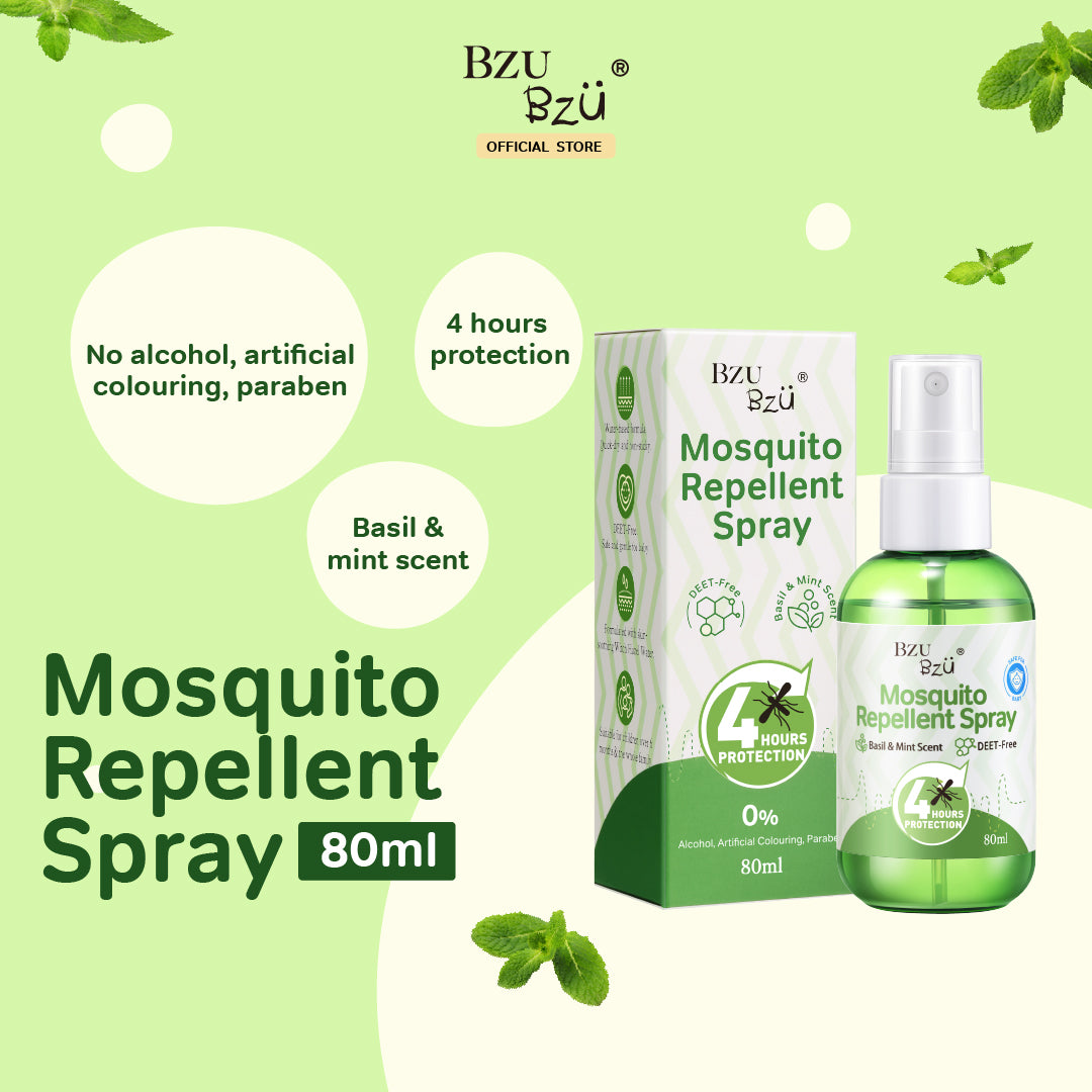 BZU BZU Mosquito Repellent Spray 80ml – BZU BZU Singapore